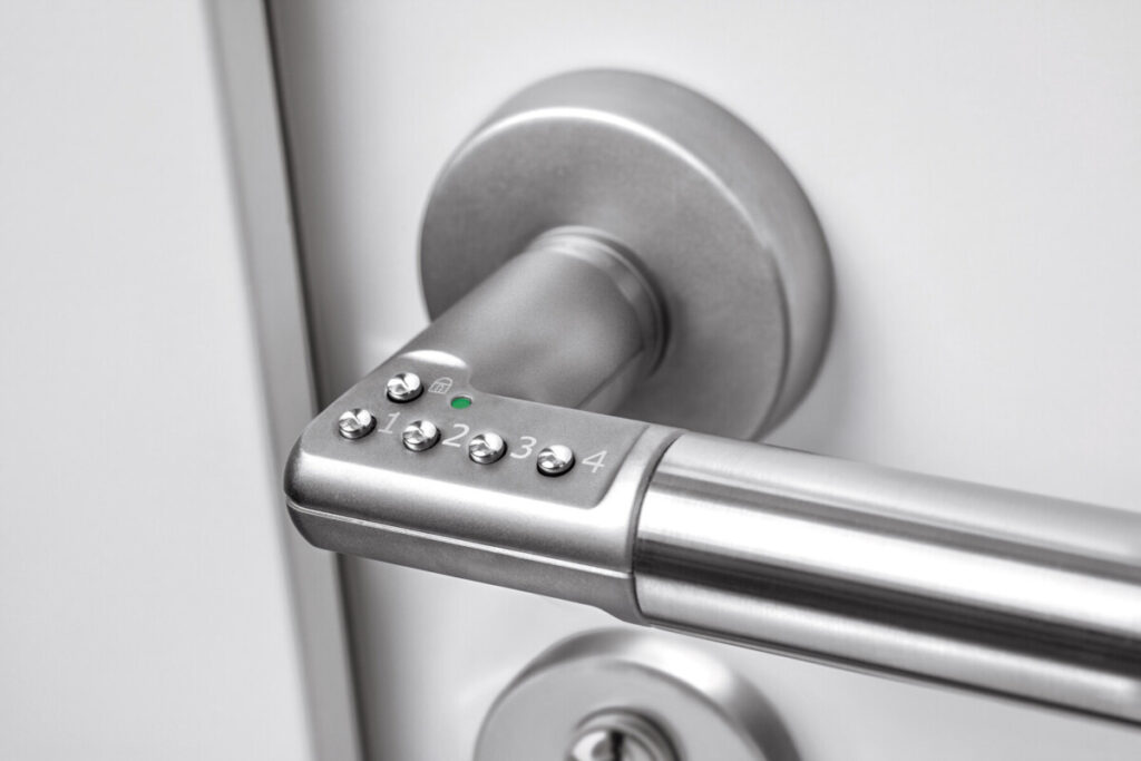 PIN statt Schlüssel: Sicher im Homeoffice mit dem Code Handle® Türgriff ...